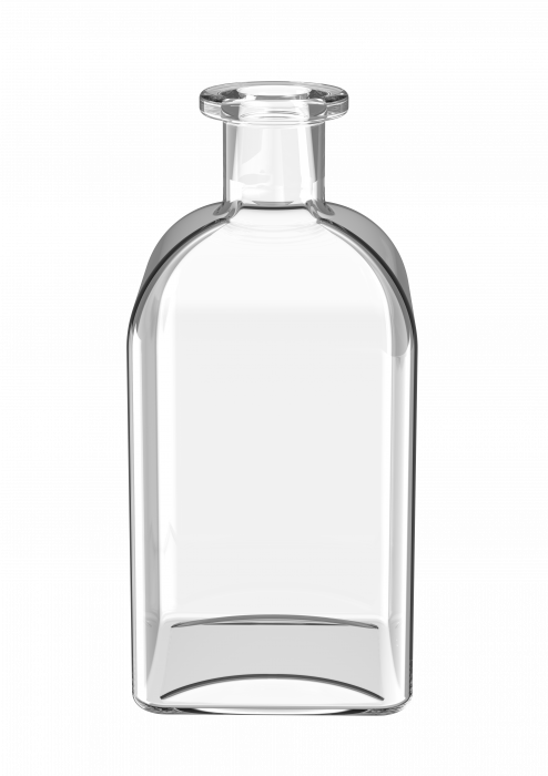 500ml Apothekersfles Carré kurkmonding