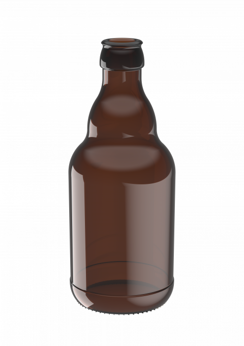 330ml Bierfles Steinie 26mm Kroonkurk